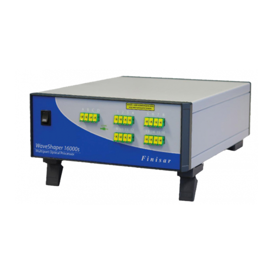 FINISAR WAVESHAPER A SERIES USER MANUAL Pdf Download | ManualsLib