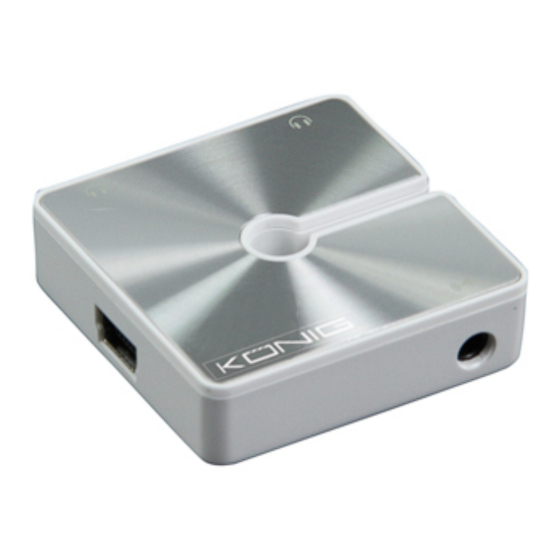 KÖNIG ELECTRONIC CMP-SOUNDAMP10 MANUAL Pdf Download | ManualsLib