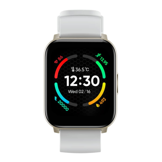 XIAOMI REALME TECHLIFE WATCH S100 QUICK START MANUAL Pdf Download ...