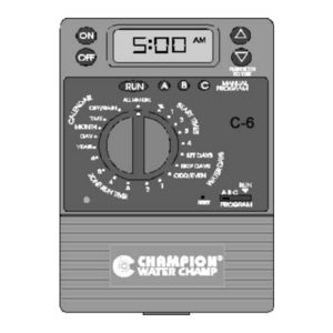 CHAMPION IRRIGATION PRODUCTS C-6 USER MANUAL Pdf Download | ManualsLib