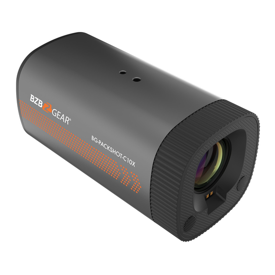 User Manuals: Bzbgear BG-PACKSHOT-C10X Camera