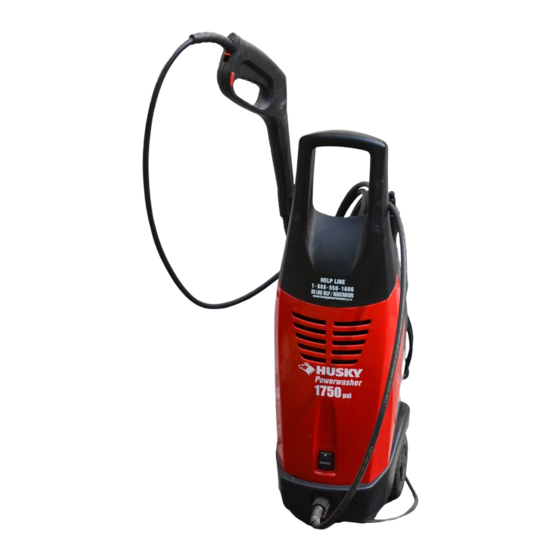 HUSKY POWERWASHER 1750PSI OPERATOR'S MANUAL Pdf Download | ManualsLib
