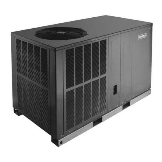 GOODMAN 13 SEER GPC13H SPECIFICATIONS Pdf Download | ManualsLib
