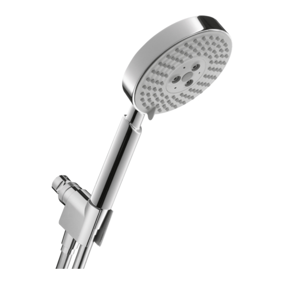 HANS GROHE RAINDANCE 28507XX1 INSTALLATION INSTRUCTIONS / WARRANTY Pdf ...