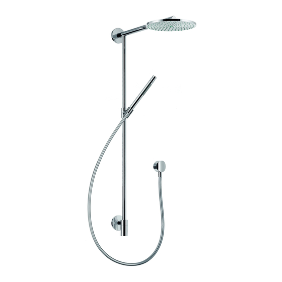 HANS GROHE RAINDANCE CONNECT SHOWERPIPE 27164001 INSTALLATION ...