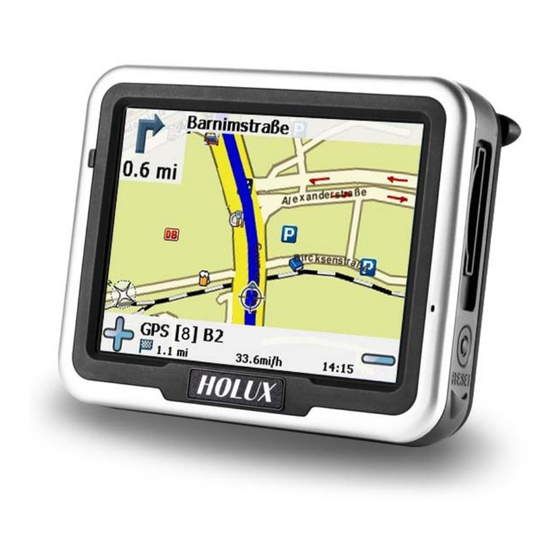 HOLUX V1.02 PRODUCT USER MANUAL Pdf Download | ManualsLib