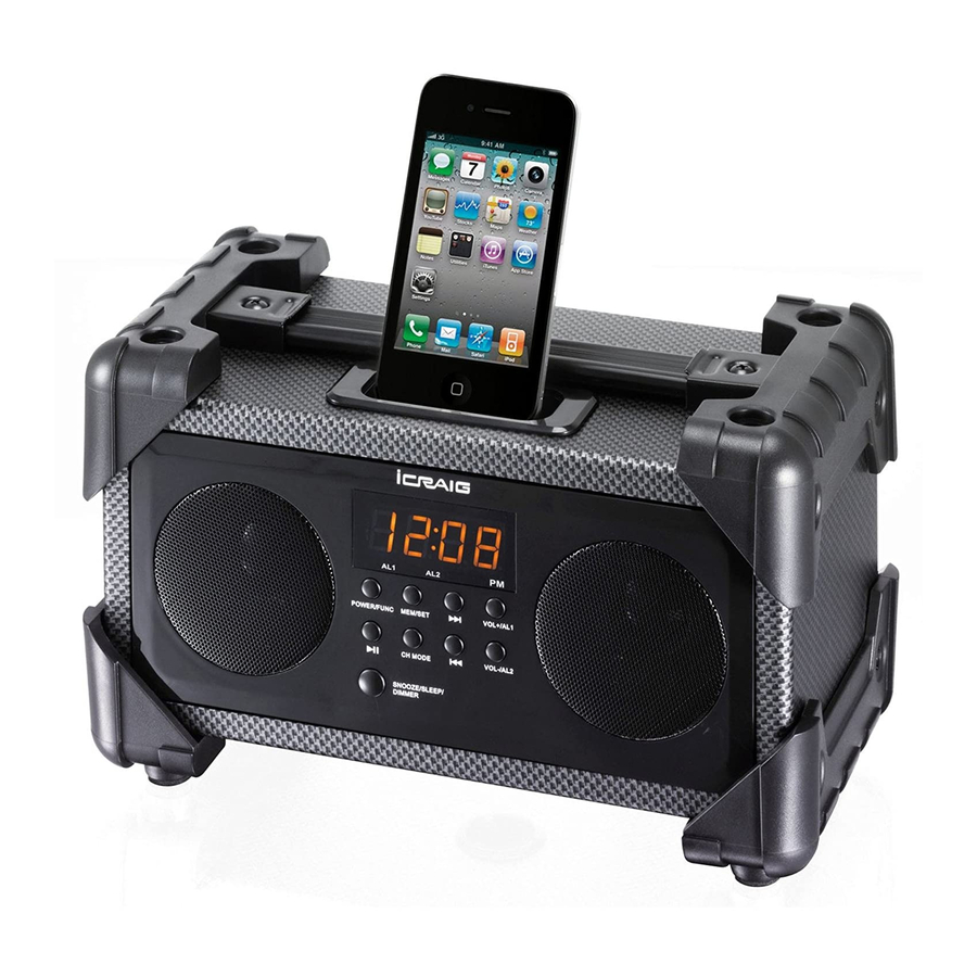 CRAIG CMB3228 OWNER'S MANUAL Pdf Download | ManualsLib