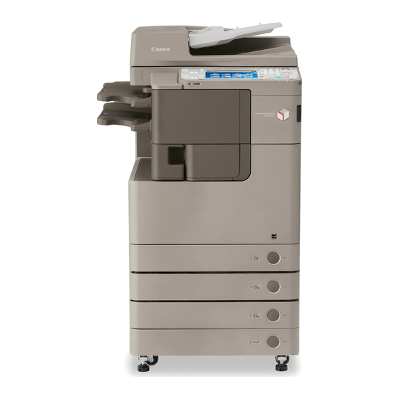 CANON IMAGERUNNER 4051 SPECIFICATIONS Pdf Download | ManualsLib