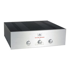 AUDIO NOTE M10 LINE OWNER'S INFORMATION Pdf Download | ManualsLib