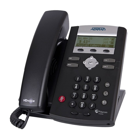 ADTRAN IP 335 SPECIFICATIONS Pdf Download | ManualsLib