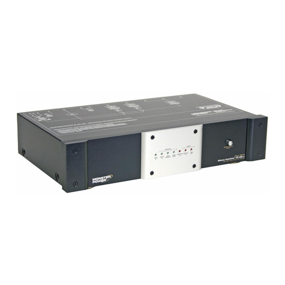 MONSTER POWER HTS2500MKII OWNER'S MANUAL Pdf Download | ManualsLib