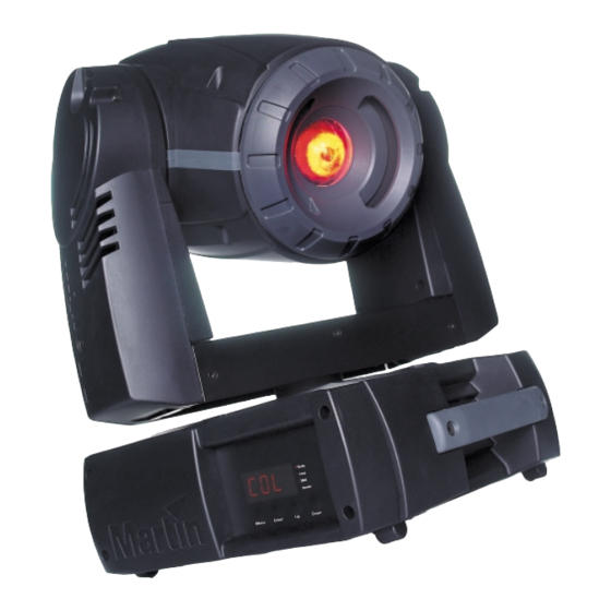 MARTIN MAC 250 KRYPTON BROCHURE & SPECS Pdf Download | ManualsLib