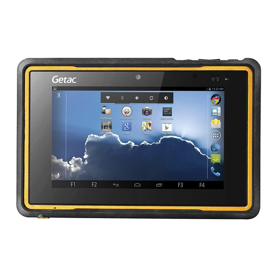 GETAC Z710 USER MANUAL Pdf Download | ManualsLib