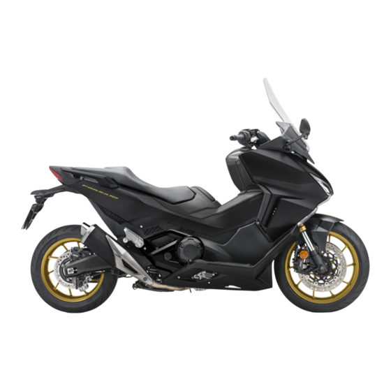 HONDA FORZA 750 2024 OWNER'S MANUAL Pdf Download | ManualsLib