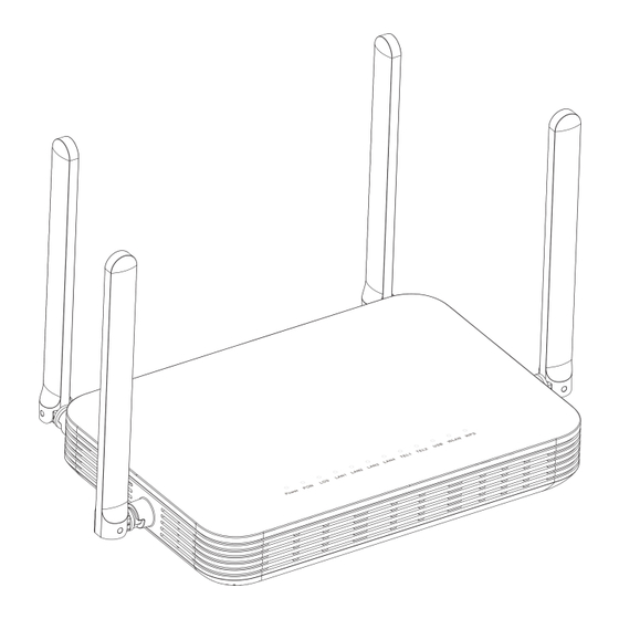 Huawei OptiXstar HG8245X6-8Ne Wireless ONT User Manual | ManualsLib