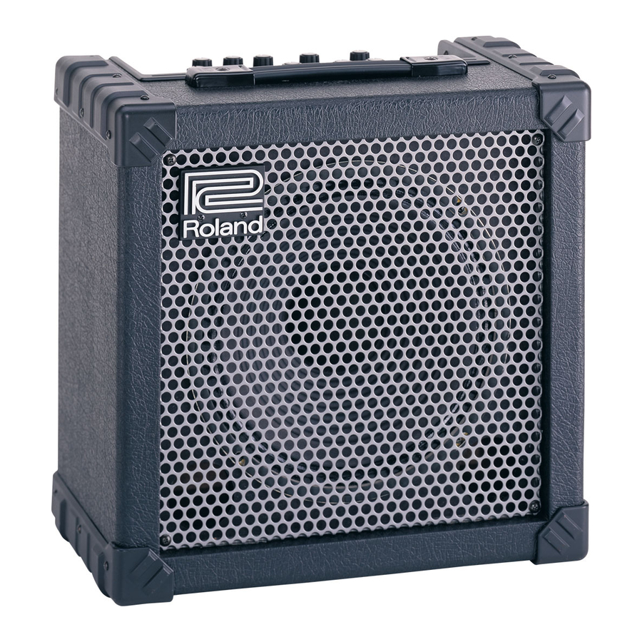 ROLAND CUBE 30 SERVICE NOTES Pdf Download | ManualsLib