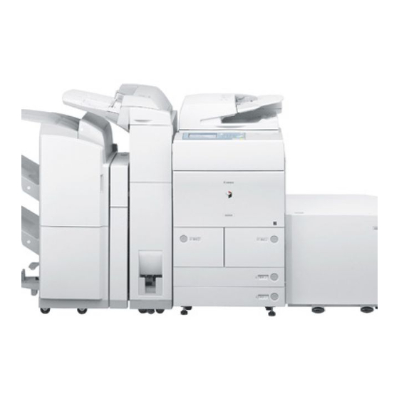 CANON IMAGERUNNER 5075 MANUAL Pdf Download | ManualsLib