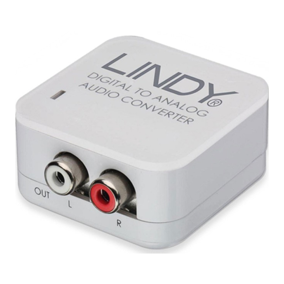 LINDY 70408 USER MANUAL Pdf Download | ManualsLib