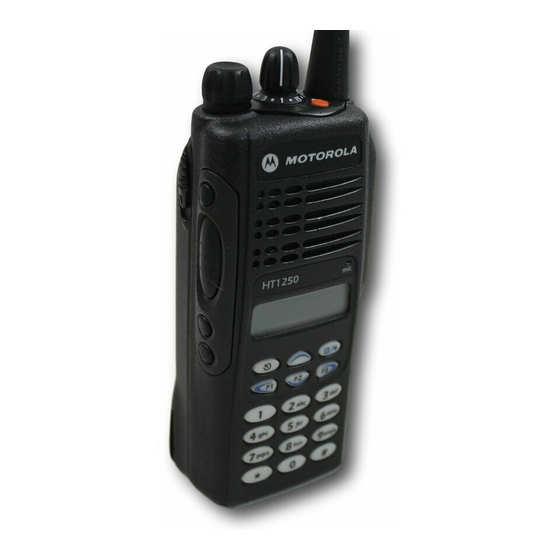 MOTOROLA HT1250 LS BROCHURE & SPECS Pdf Download | ManualsLib