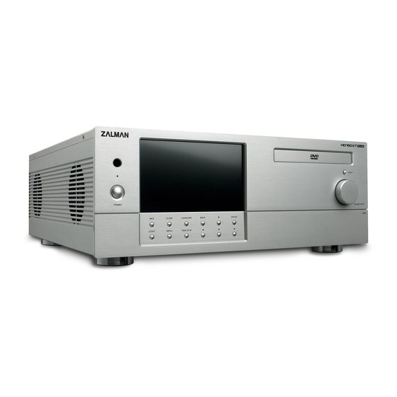 ZALMAN HD160XT USER MANUAL Pdf Download | ManualsLib