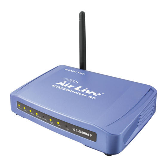 AIR LIVE WL-5460AP USER MANUAL Pdf Download | ManualsLib