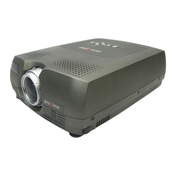 PROXIMA ULTRALIGHT X540 TECHNICAL SPECIFICATIONS Pdf Download | ManualsLib