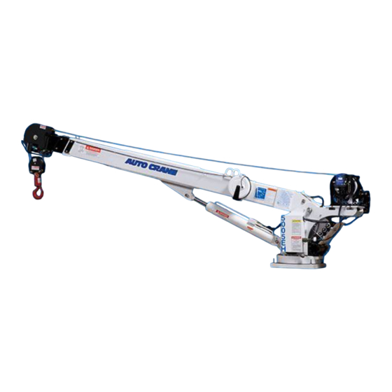 AUTO CRANE 5005EH SERIES OWNER'S MANUAL Pdf Download | ManualsLib