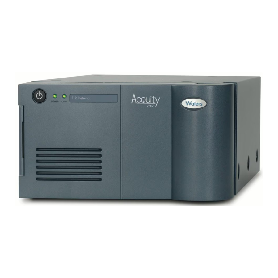 Waters ACQUITY UPLC Manual | ManualsLib