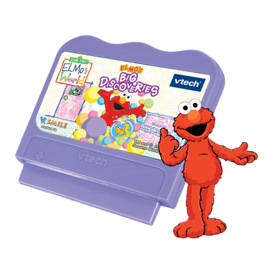 VTECH V.SMILE: ELMOÂ€™S WORLD USER MANUAL Pdf Download | ManualsLib