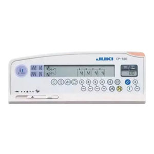JUKI CP-180 INSTRUCTION MANUAL/PARTS LIST Pdf Download | ManualsLib