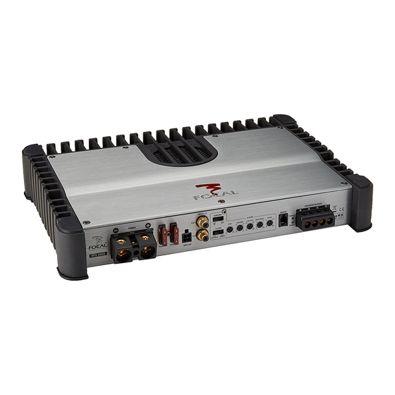 FOCAL POWER SYMMETRIC USER MANUAL Pdf Download | ManualsLib