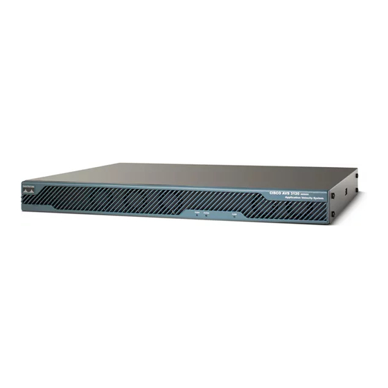CISCO AVS 3120 HARDWARE INSTALLATION MANUAL Pdf Download | ManualsLib