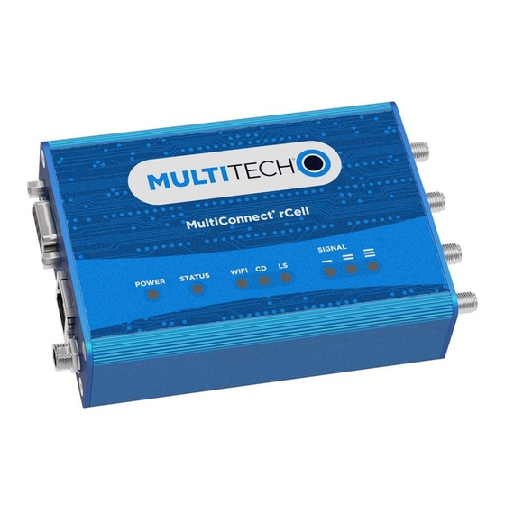 MULTITECH MTR-H6 USER MANUAL Pdf Download | ManualsLib