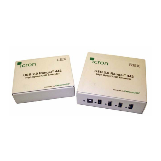 ICRON USB 2.0 RANGER 442 USER MANUAL Pdf Download | ManualsLib