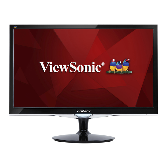 VIEWSONIC VX2252MH SPECIFICATIONS Pdf Download | ManualsLib