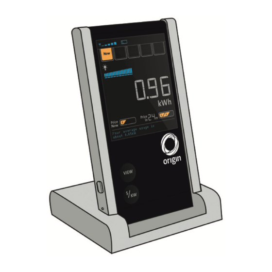 ORIGIN ENERGY MONITOR USER MANUAL Pdf Download | ManualsLib