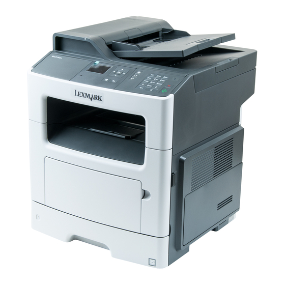 LEXMARK XM1135 USER MANUAL Pdf Download | ManualsLib