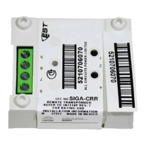 EST SIGA-CRR INSTALLATION SHEET Pdf Download | ManualsLib