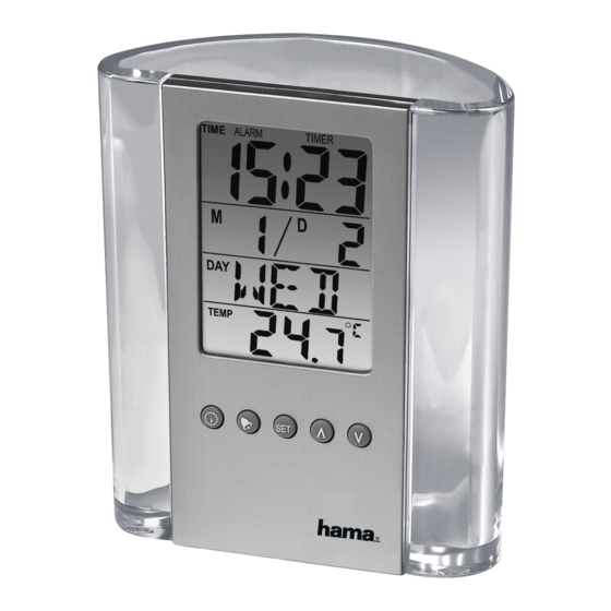 HAMA 00075299 THERMOMETER OPERATING INSTRUCTIONS MANUAL | ManualsLib