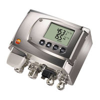 Testo 6610 Industrial Humidity Probe Manuals