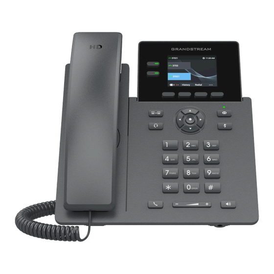 GRANDSTREAM NETWORKS GRP2650 SERIES USER MANUAL Pdf Download | ManualsLib