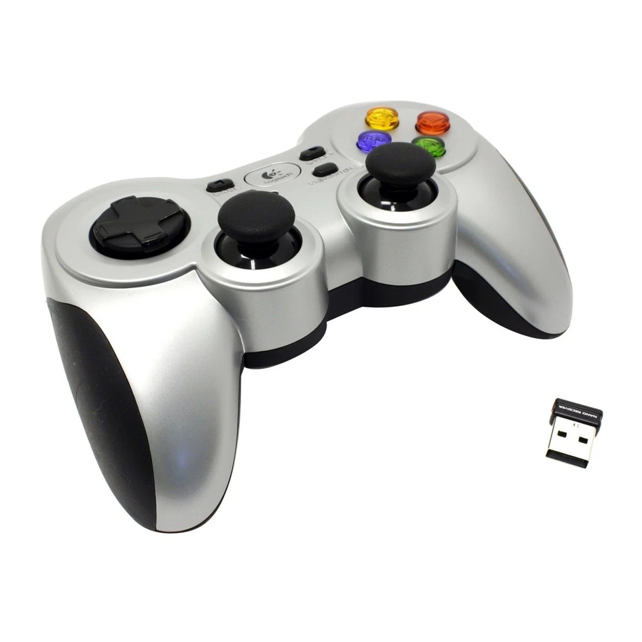 Logitech Wireless Gamepad F710 Manual | ManualsLib