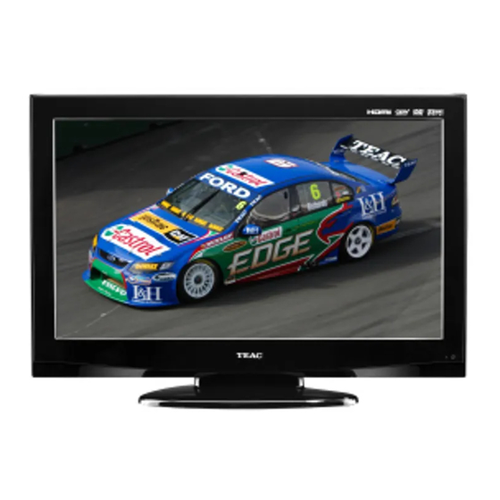 TEAC LCDV3255HD USER MANUAL Pdf Download | ManualsLib