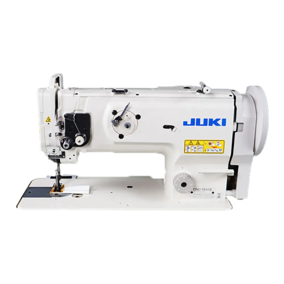 JUKI DNU-1541 SPECIFICATIONS Pdf Download | ManualsLib