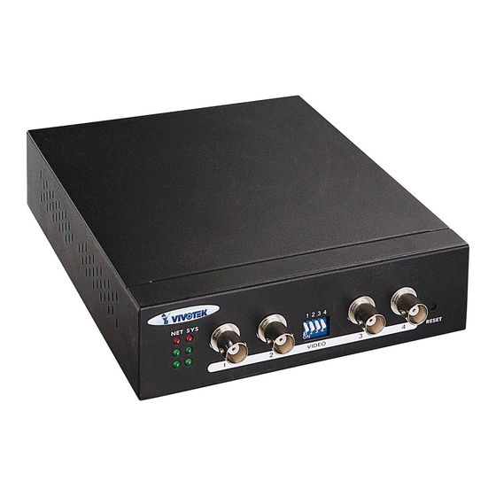 VIVOTEK VS2403 QUICK INSTALLATION MANUAL Pdf Download | ManualsLib