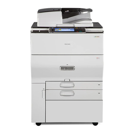 LANIER MP C6502 BROCHURE & SPECS Pdf Download | ManualsLib