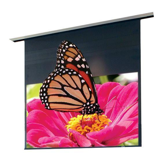 DRAPER 220V SIGNATURE SERIES E INSTALLATION & OPERATING INSTRUCTIONS ...