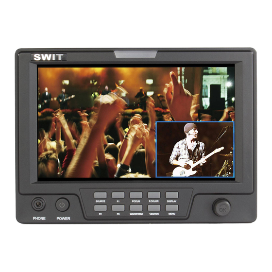 SWIT S-1071H USER MANUAL Pdf Download | ManualsLib