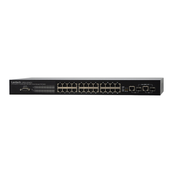 LANTECH LPES-2224C USER MANUAL Pdf Download | ManualsLib