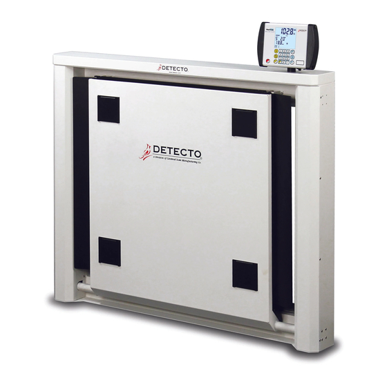 DETECTO 7550 INSTALLATION AND OPERATION MANUAL Pdf Download | ManualsLib